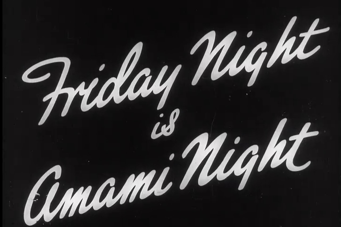 Friday Night is Amami Night – Interwar London