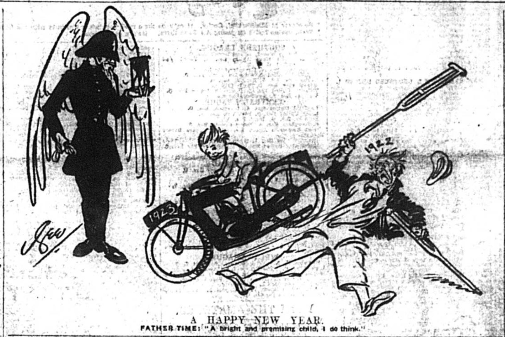 New Year’s Eve 1922 – Interwar London